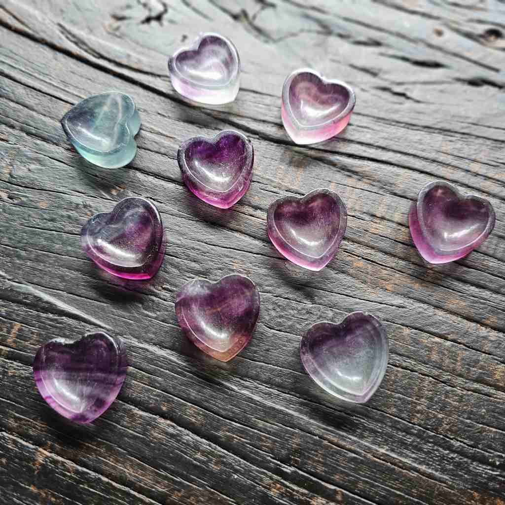 Rainbow Fluorite Crystals – Divine Crystal Heart