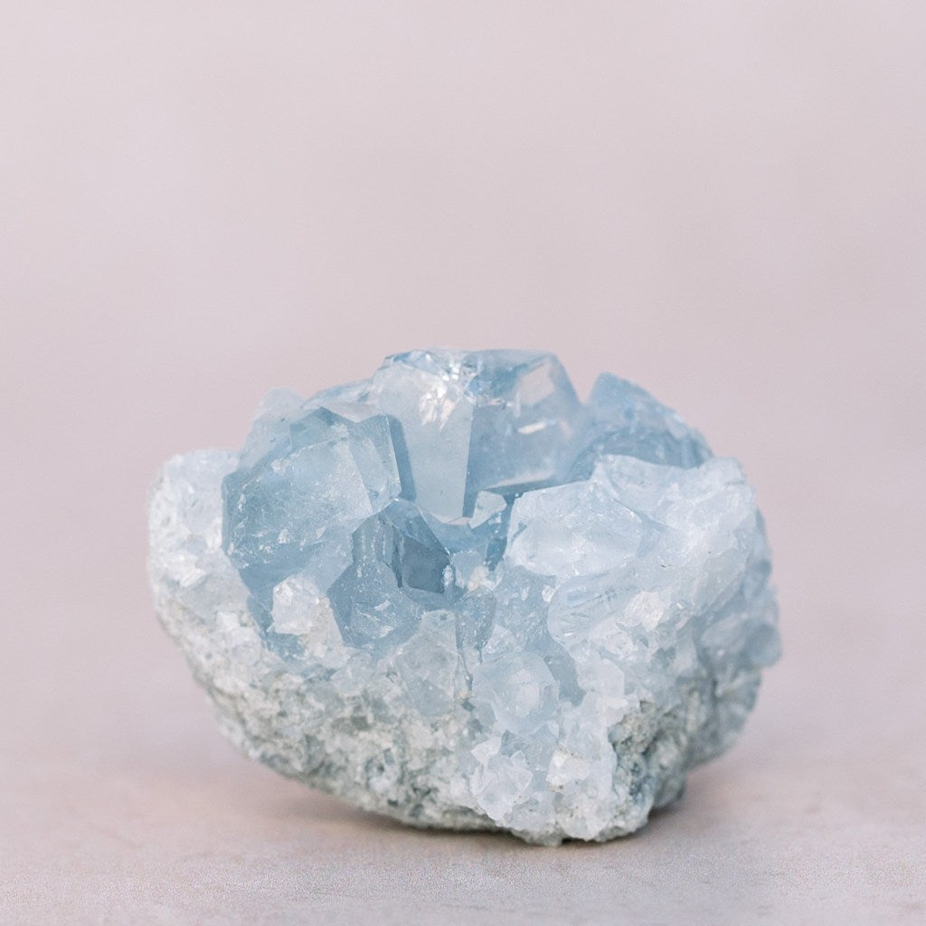 Celestite Crystals – Divine Crystal Heart