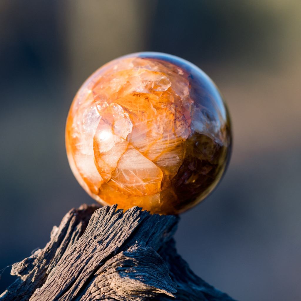 Golden Healer Crystals – Divine Crystal Heart