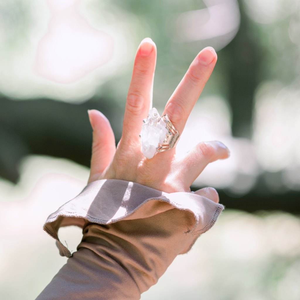 Crystal & Gemstone Rings – Divine Crystal Heart