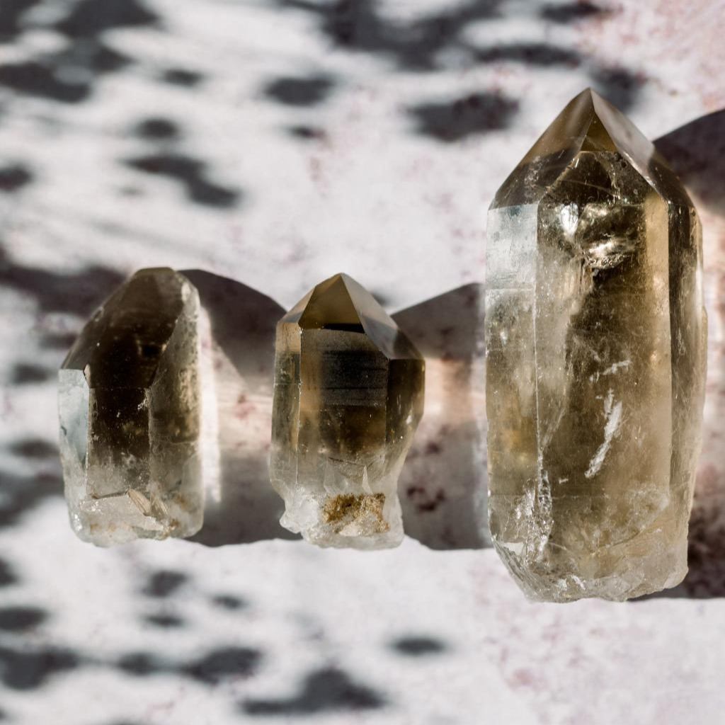 Smoky Quartz Crystals – Divine Crystal Heart