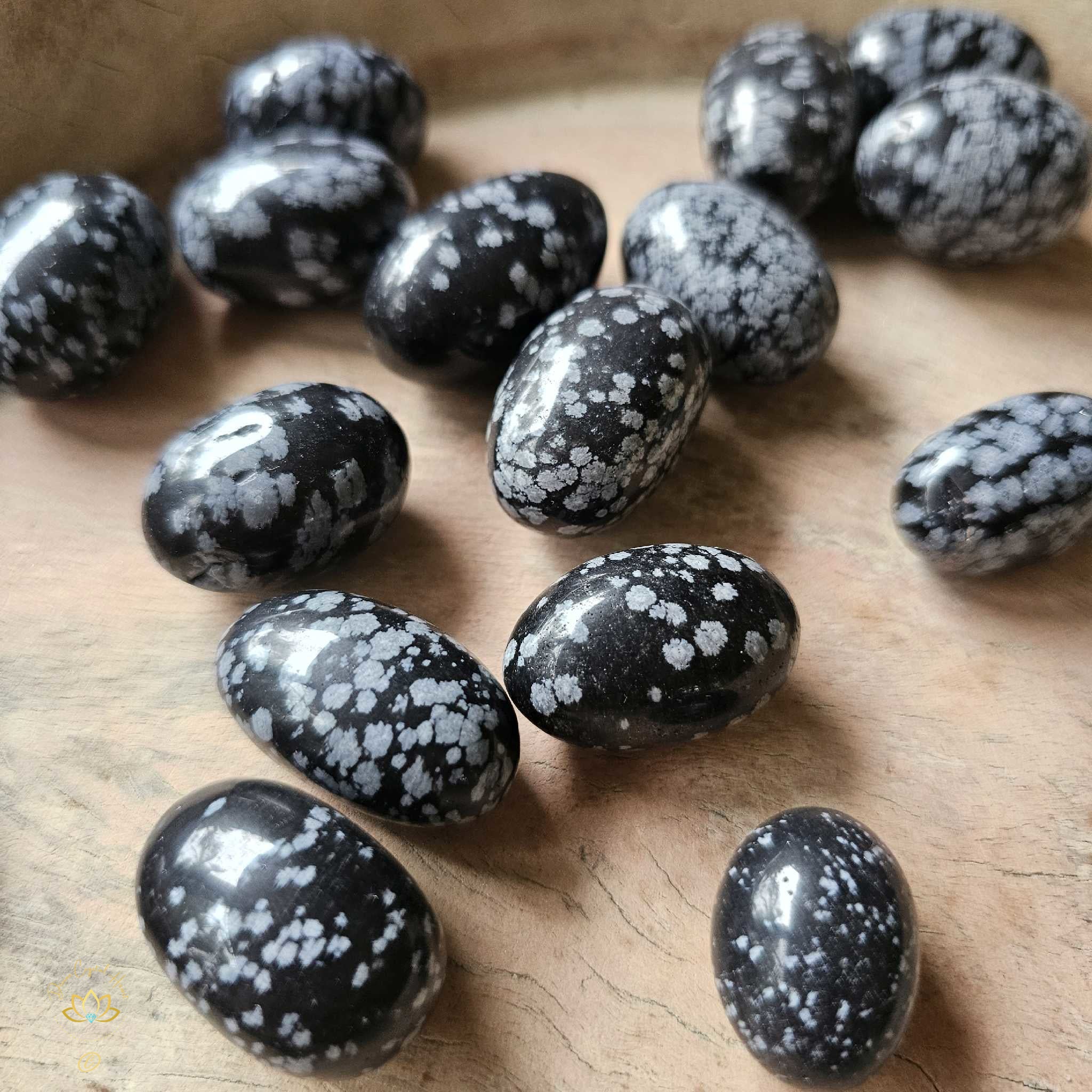 Snowflake Obsidian Crystals – Divine Crystal Heart