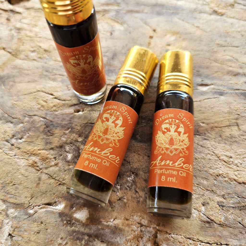 Dream Spirit Perfume Oil | Amber – Divine Crystal Heart