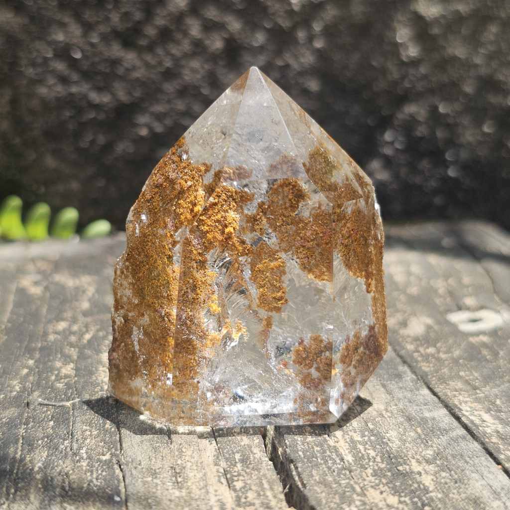 Inclusion Quartz Faceted Freeform | The Untamed Aspect – Divine Crystal ...