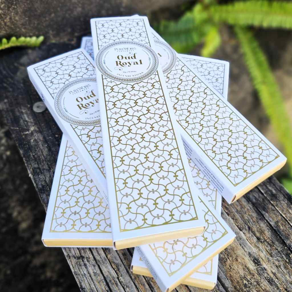 Pure Works Incense | Oud Royal – Divine Crystal Heart