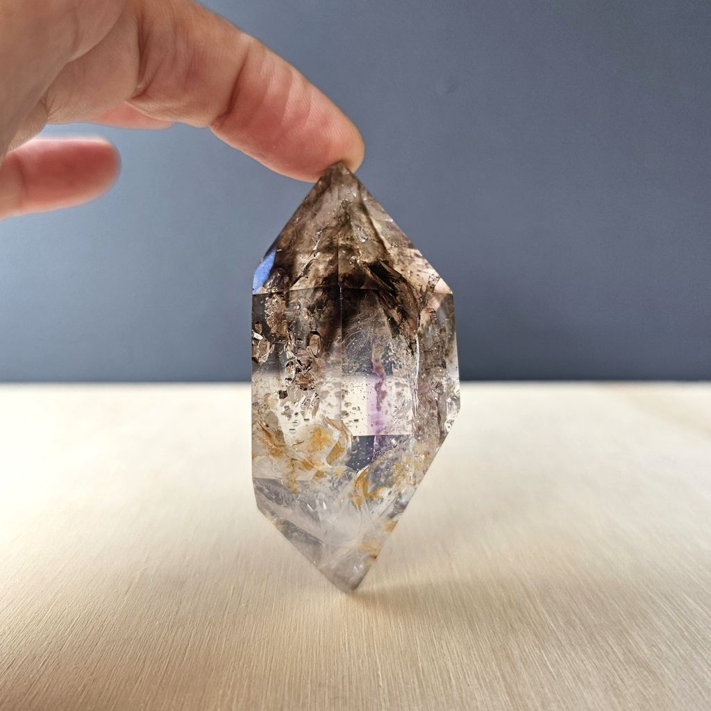 Smoky Amethyst Double Termination | Dual Flame Of Clarity – Divine ...