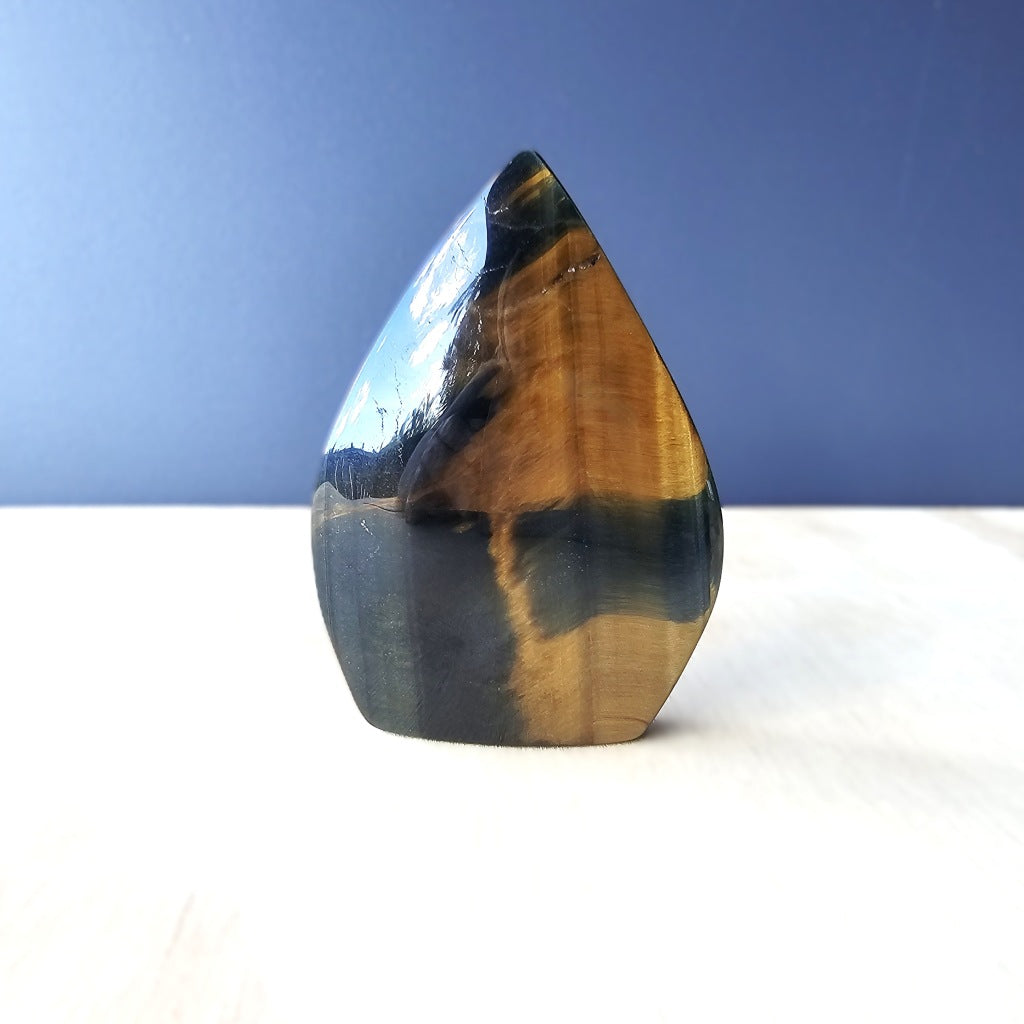 Tigers Eye Flame | Ember Clarity – Divine Crystal Heart